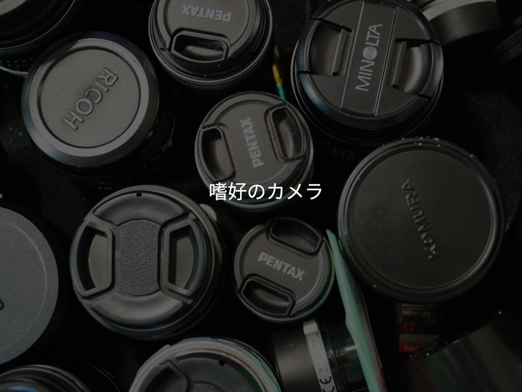 嗜好のカメラ